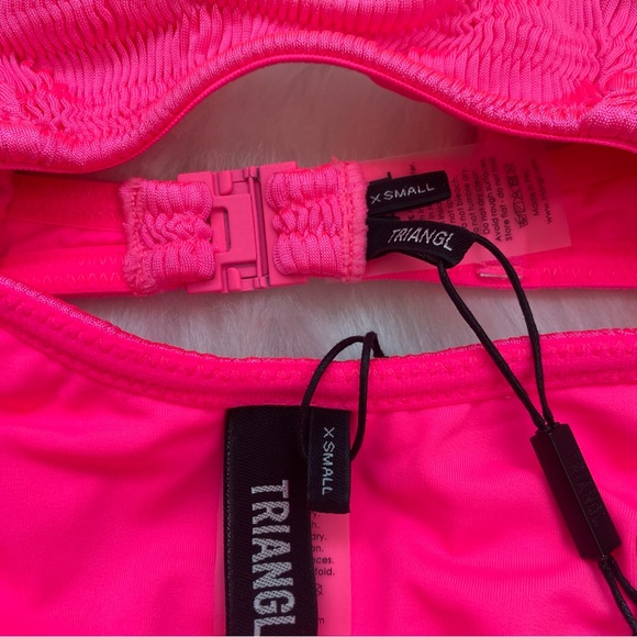 triangl swimwear | Swim | Triangl Swimwear Hot Pink Bikini Set | Poshmark